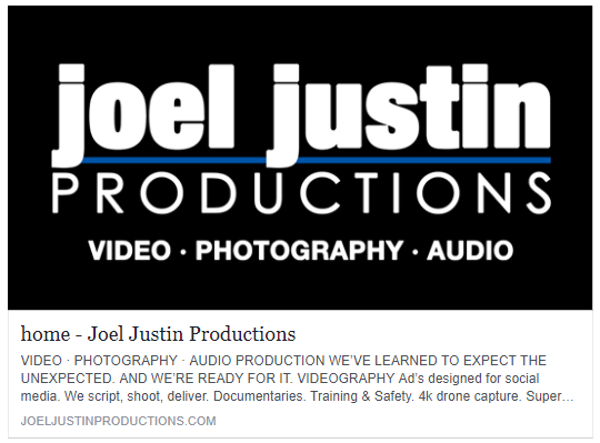 Joel Justin Productions | Digital and Analog Media Services
